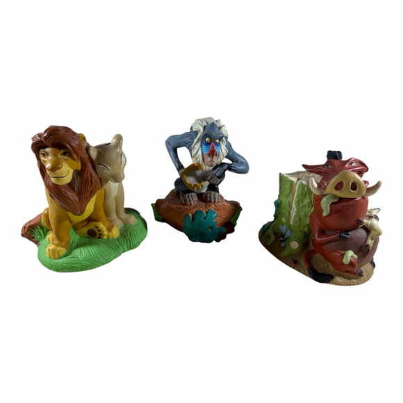Disney | Toys | Classic Disney Figurines Simba Nala And Pumba Timon And ...